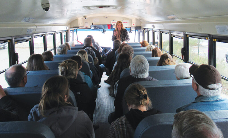 EDA bus tour touts city businesses, public projects | News, Sports ...